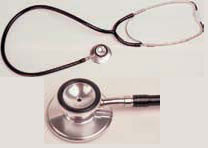 Dual-Head Stainless Steel Stethoscope