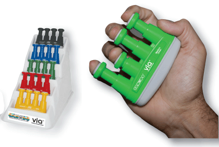 Cando "VIA" Hand Exerciser (Set of Five) - prohealthcareproducts.com