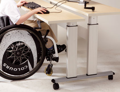 Therapy and Work Table Light Duty Locking Casters Set ...