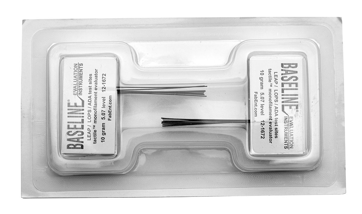 40 pack of Disposable 5.07-10 gram Baseline Tactile Monofilament single ...
