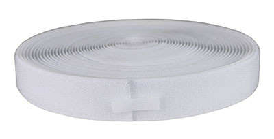 1 Inch Standard White Hook Material, 10 yard