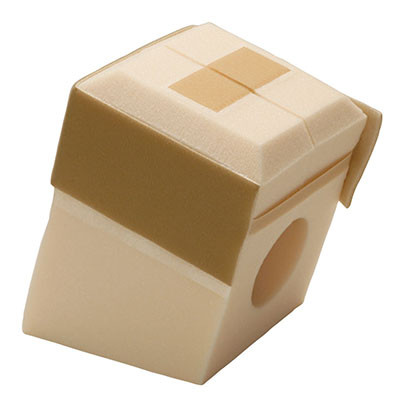 Angled Foot Drop Cradle - Right - 7.5 X 7.5 X 9.5, Case of 6