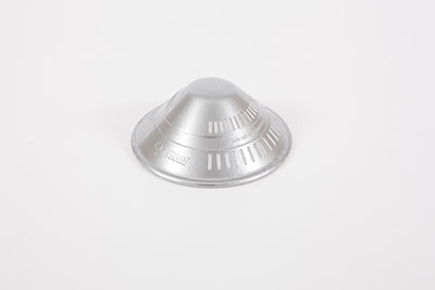Dycem non-slip cone-shaped jar opener, 4-1/2 diameter, silver