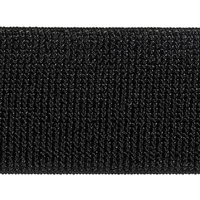2 elastic loop material, 10 yard, black