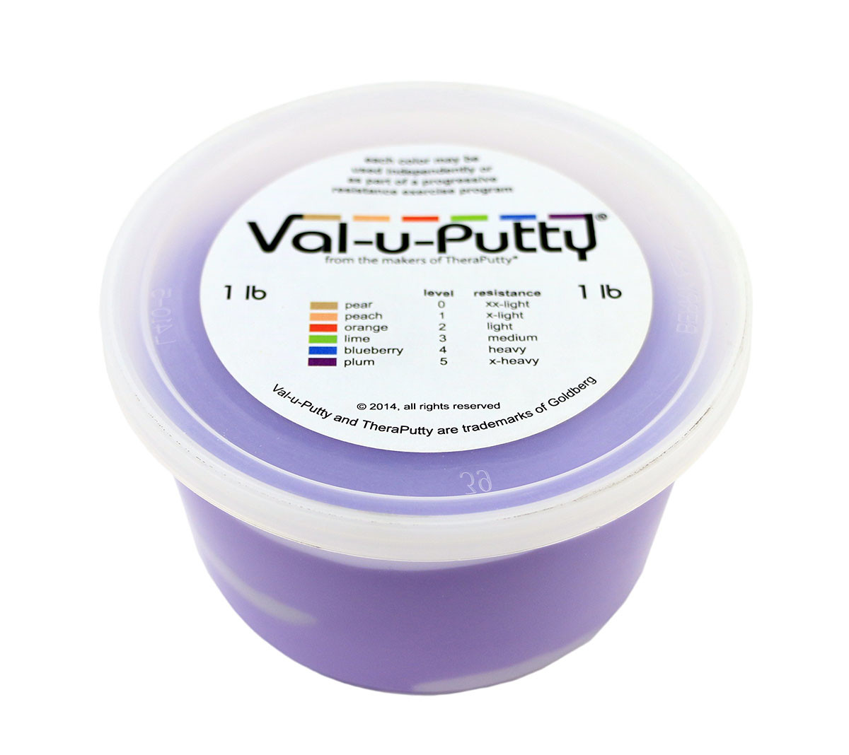 Val-u-Putty Exercise Putty - Plum, X-Firm (1 lb) For Sale