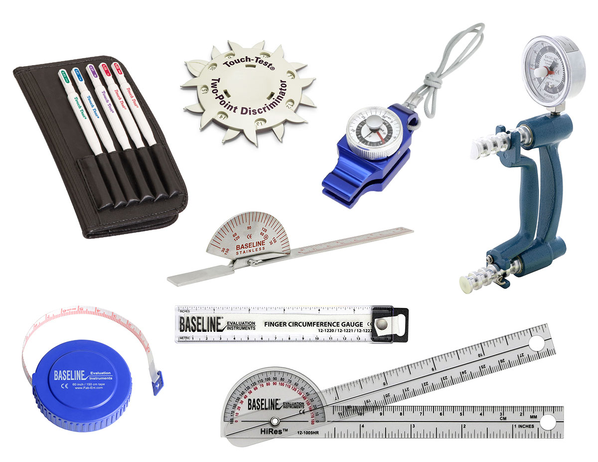 Baseline 8-Piece Hand Evaluation Set - Touch Test (EN-120129)