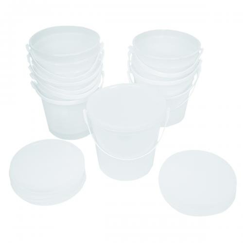 Putty Container with Lids (5 lbs capacity, 10 pieces)