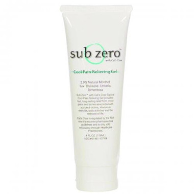 Sub Zero Gel for Relieving Pain (4 oz tube) (EN-110951-1)