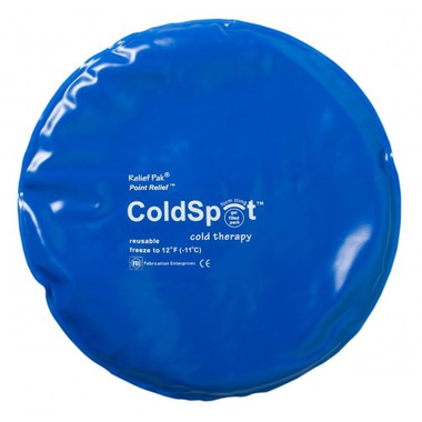 Relief Pak Blue Vinyl Cold Pack (circular)
