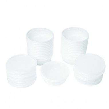 Putty Container with Lids (4 oz capacity, 25 pieces)