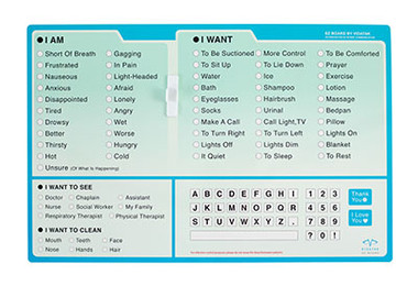 EZ Communication Board, English Word Board