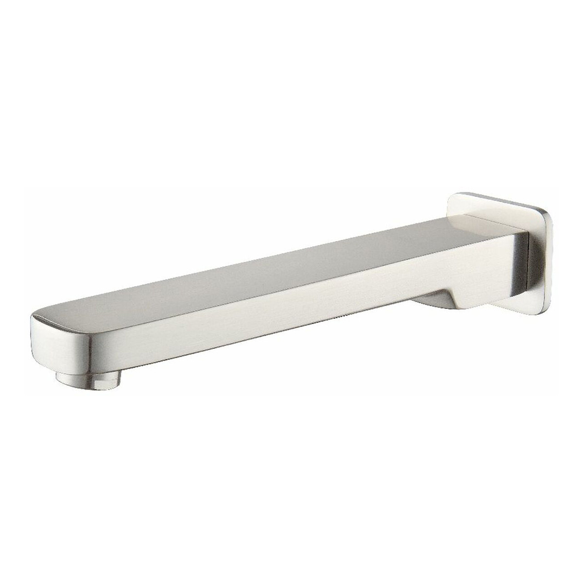 Raymor Sigma Bath or Basin Spout 220mm BN in Brushed Nickel