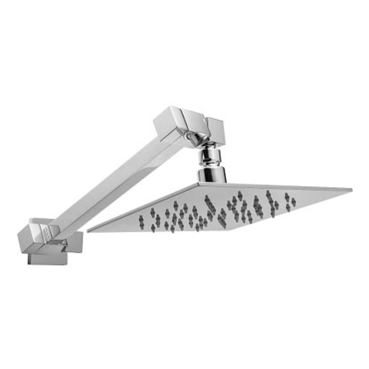 Raymor Malaney Shower Arm & Rose Square in Chrome