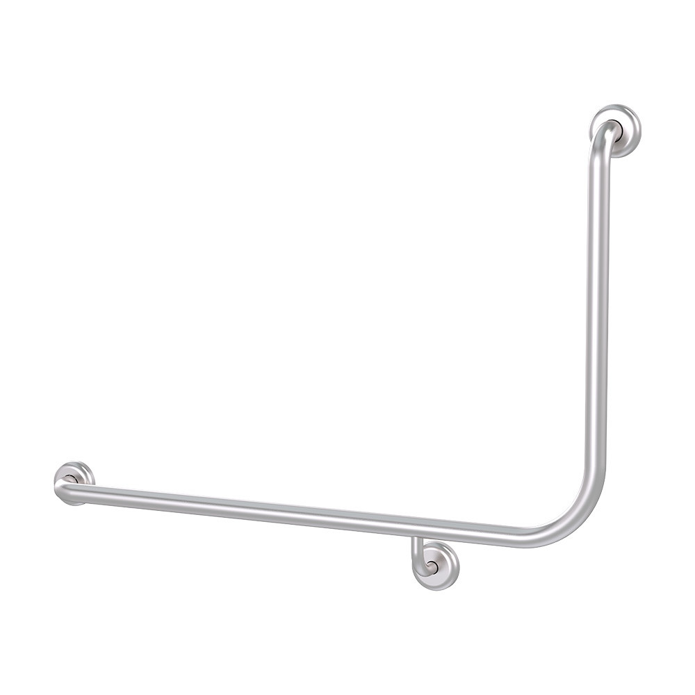 Con-Serv Grab Rail Bariatric 960mm x 600mm Brushed Stainless Left Hand