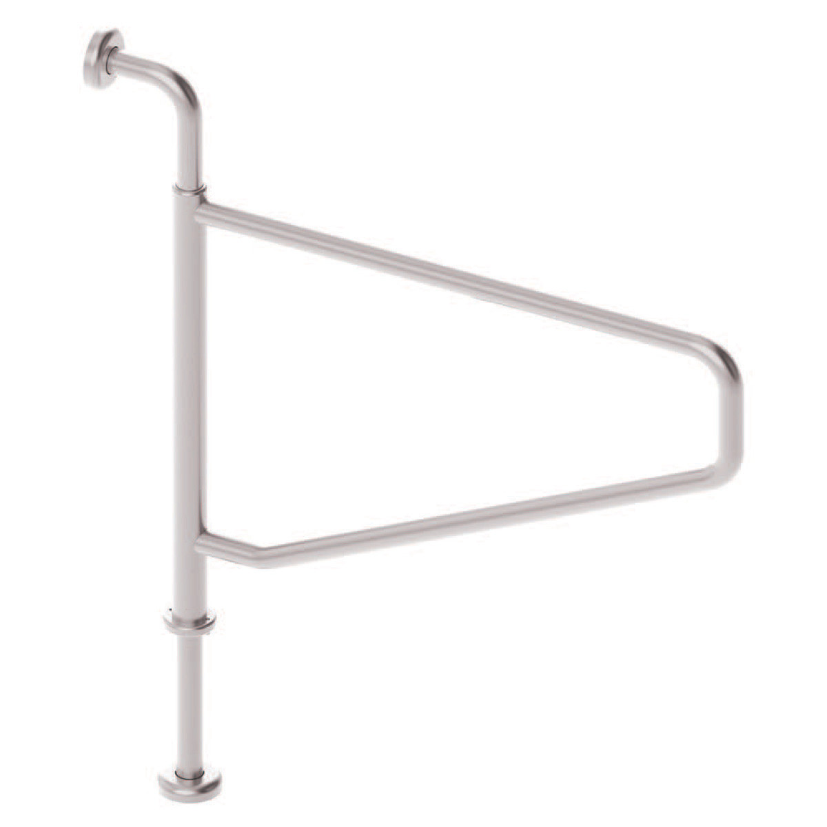 Con-Serv Grab Rail Swinglock 850mm Side Assist Brushed Stainless finish