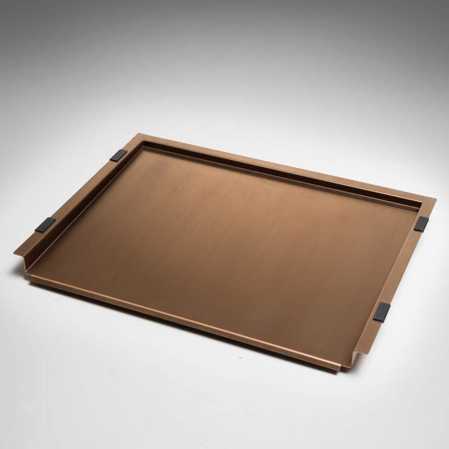 Oliveri Copper Bench Top Drainer Tray in Coloured Stainless Steel