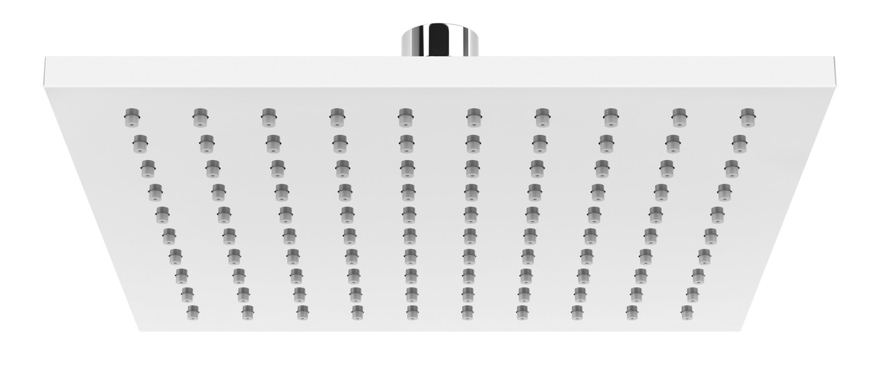 Phoenix Lexi Shower Rose 200mm Square (Brass) 3Star Chrome