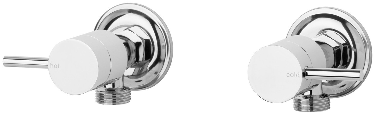 Phoenix Vivid Pin Lever Washing Machine Stops in Chrome