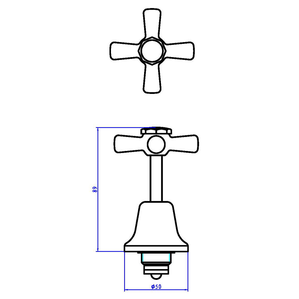 Raymor Armada Basin Top Assemblies in Chrome