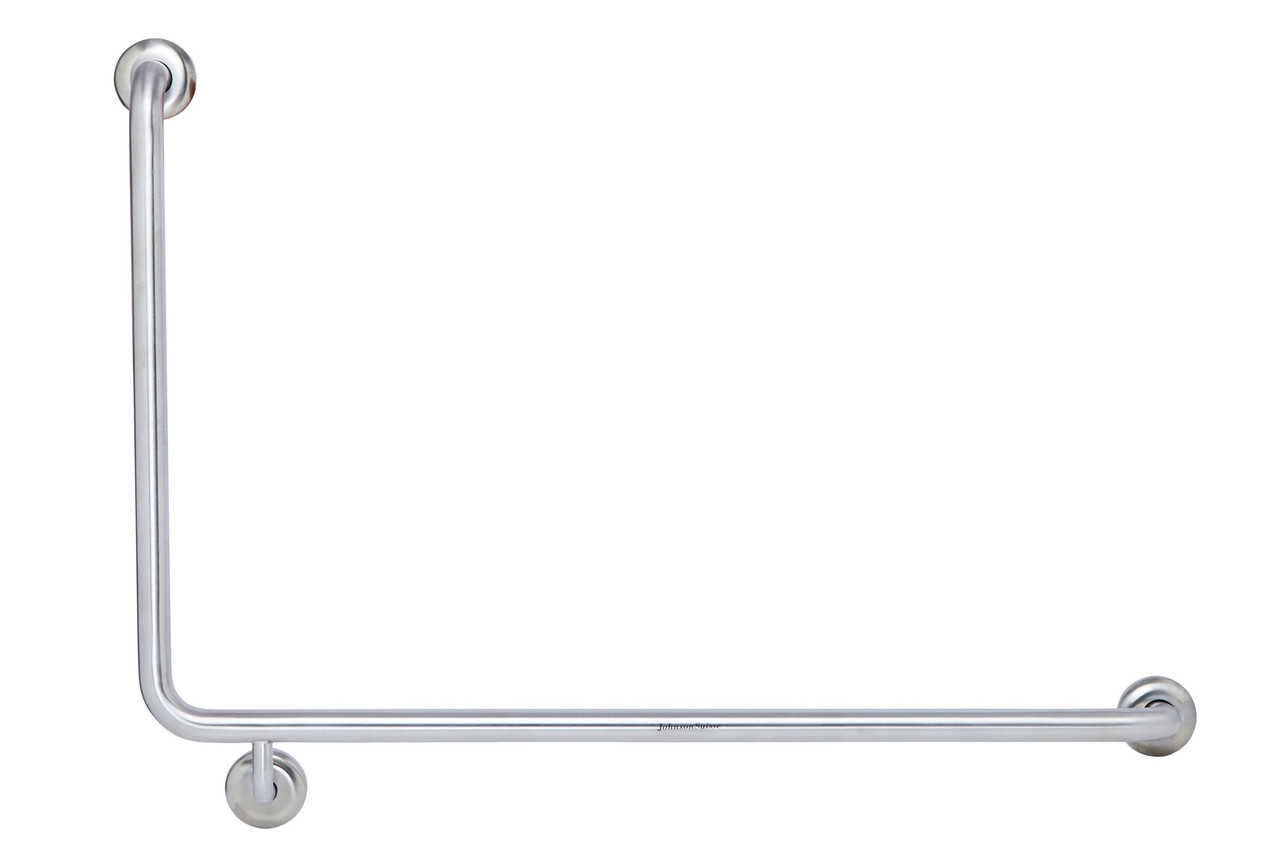 Johnson Suisse 90° Corner Grab Rail 980 x 1030 x 600 Right Hand in ...