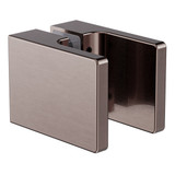 Nero Square Shower Knob Handle Brushed Bronze