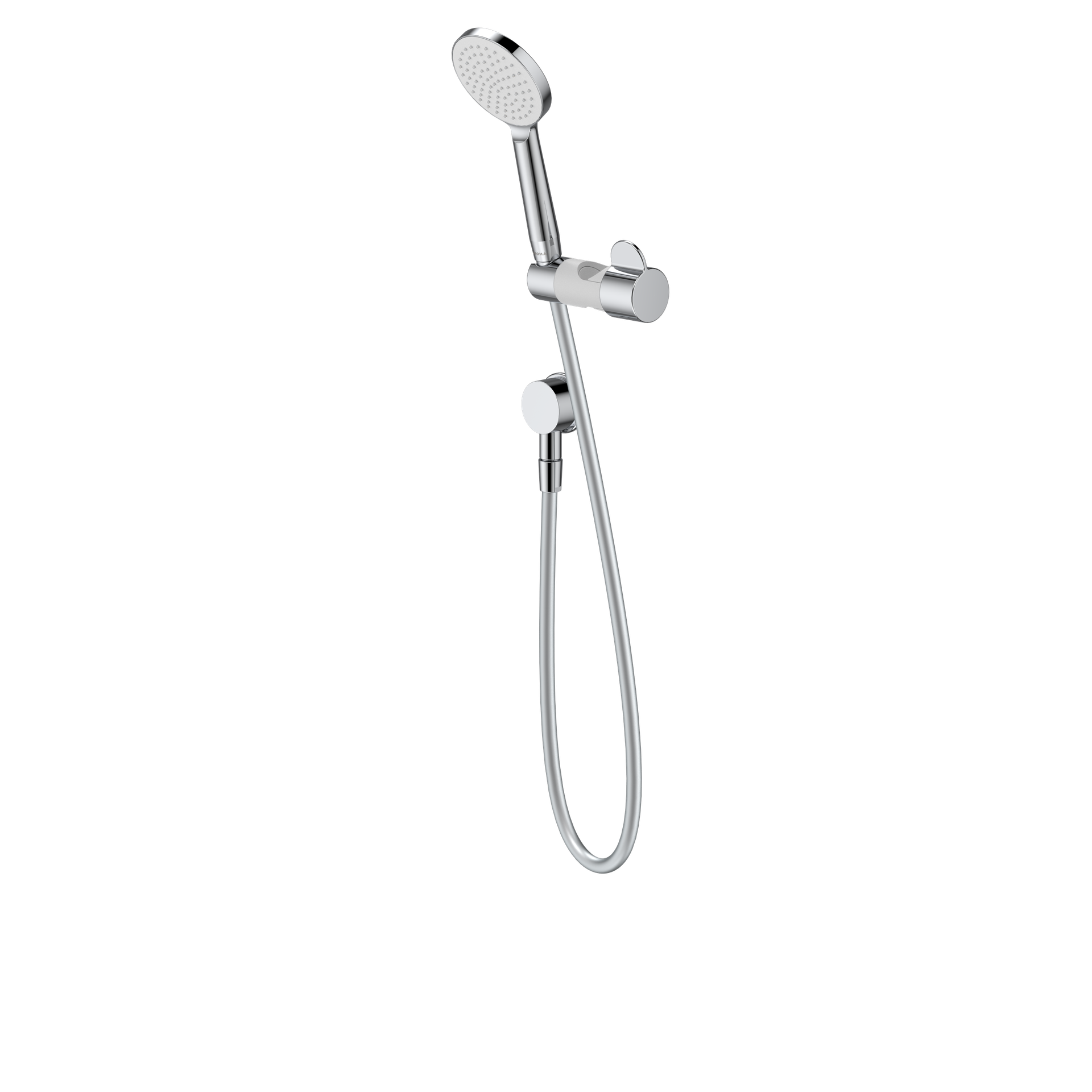 Caroma Care Support Shower Kit with 1.0m Hose Chrome in Chrome