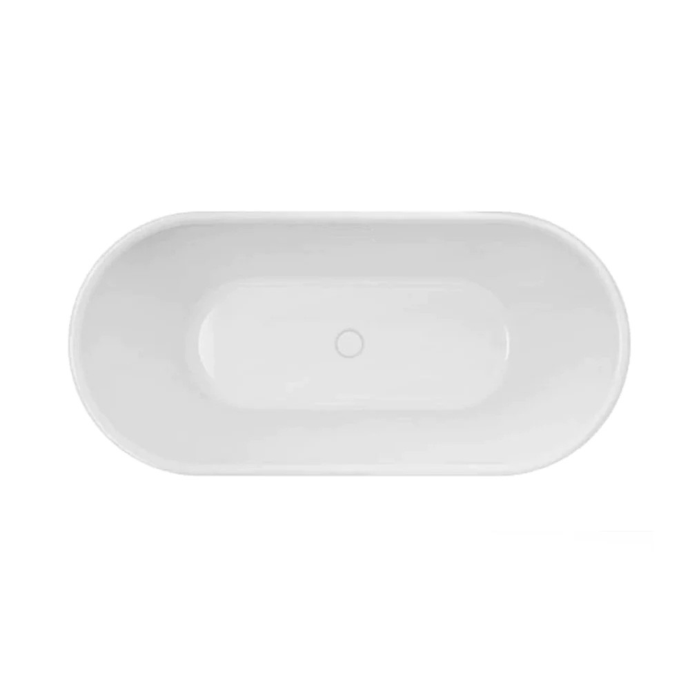 Decina Valentina 1700 Gloss Freestanding Bath White