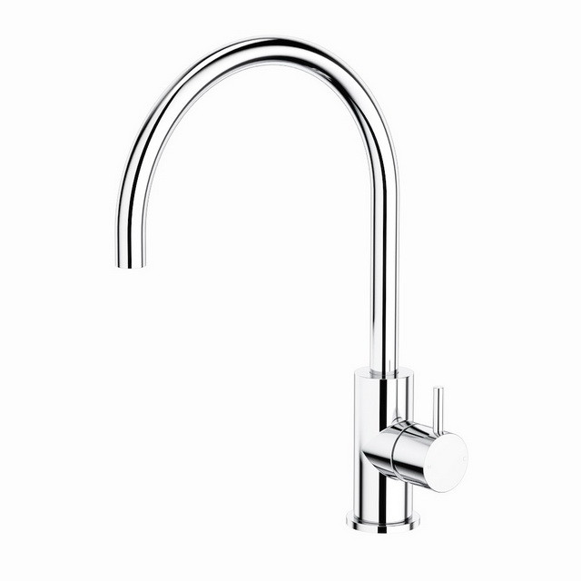 Clark Round Pin Sink Mixer Chrome 4Star Lead Free in Chrome