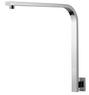 Mixx Chai High Rise Shower Arm Square Chrome in Chrome