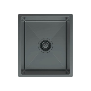 Raymor Edge II Single Bowl Universal Mount Sink Gunmetal