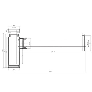 ADP Waterloo Bottle Trap Chrome in Chrome