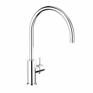 Clark Round Pin Sink Mixer Chrome 4Star Lead Free in Chrome