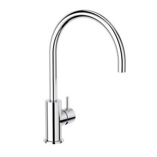 Clark Round Pin Sink Mixer Chrome 4Star Lead Free in Chrome