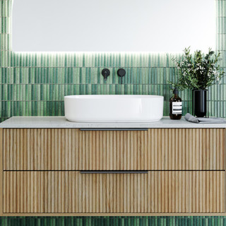 Timberline Myrtle Basin 550mm White Gloss