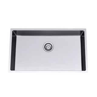 Clark Prism Large Single Bowl Undermount/Overmount Stainless Steel