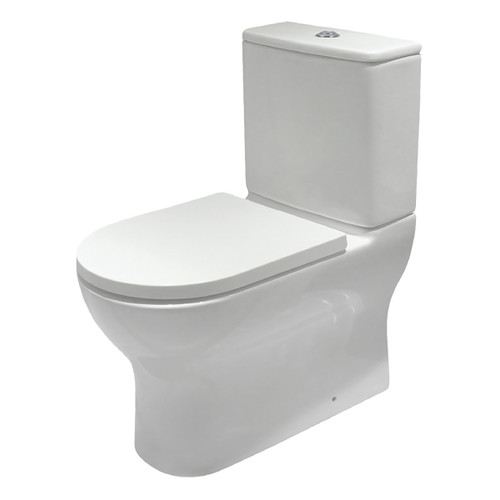 Raymor Suite Alpha Back-to-Wall Rimless Standard Seat White 4Star