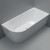 Fienza Isabella Left-Hand Acrylic Corner Bath with Overflow 1700mm ...