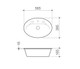 Caroma Centro Vanity White Vitreous China Basin 3TH