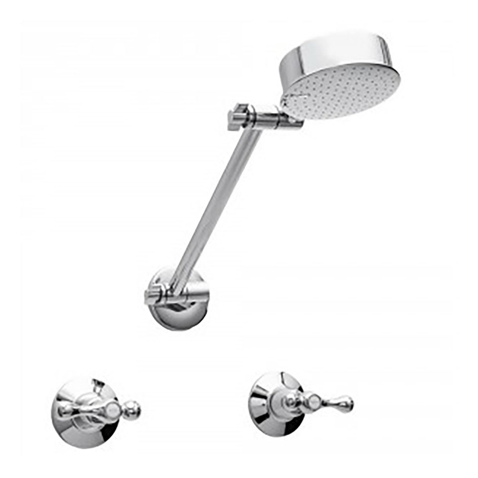 Raymor Armada Quarter Turn Lever Shower Set Chrome 3Star