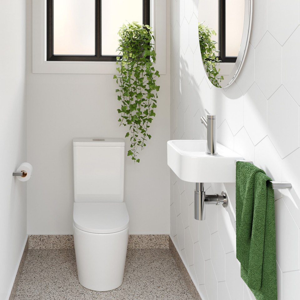 Oliveri Vienna Short Projection Comfort Height Toilet Suite