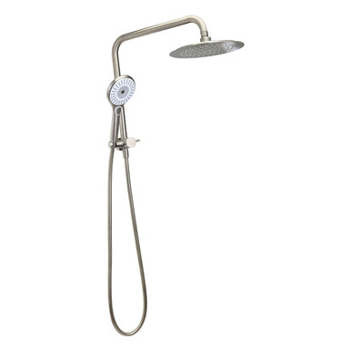 Raymor Winton Compact Dual Shower Brushed Nickel