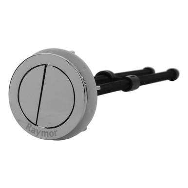 Raymor Cistern Dual Flush Button Chrome