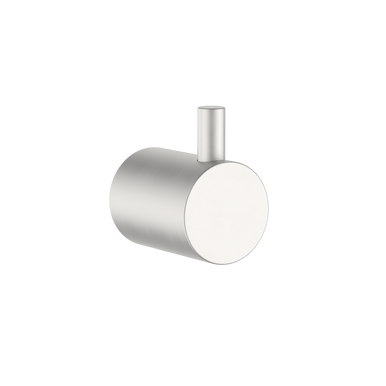 Clark Round Robe Hook Brushed Nickel