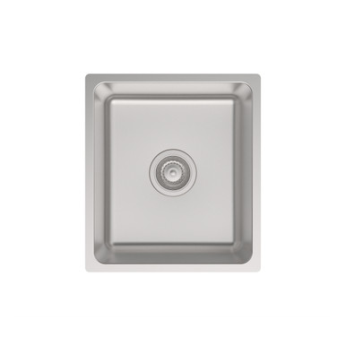 Raymor Projix Single Bowl Universal Mount Sink Stainless Steel