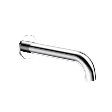 Clark Round Basin/Bath Outlet 220mm Spout Chrome 5Star Lead Free in Chrome