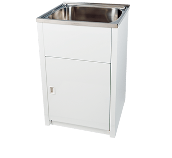 Everhard Classic 45L Stainless Steel Laundry Unit 2TH in Stainless Steel