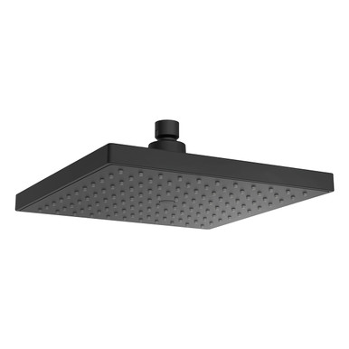Raymor Edge II Shower Rose Square in Black