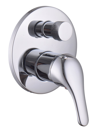 Raymor Banjo BC Wall Mixer with Diverter Chrome