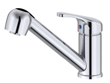 Raymor Banjo Sink Mixer with Pullout Chrome LF in Chrome