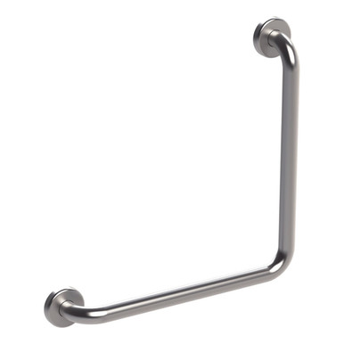Fienza Grab Rail 90deg 450mm x 450mm Left Hand/Right Hand Stainless Steel